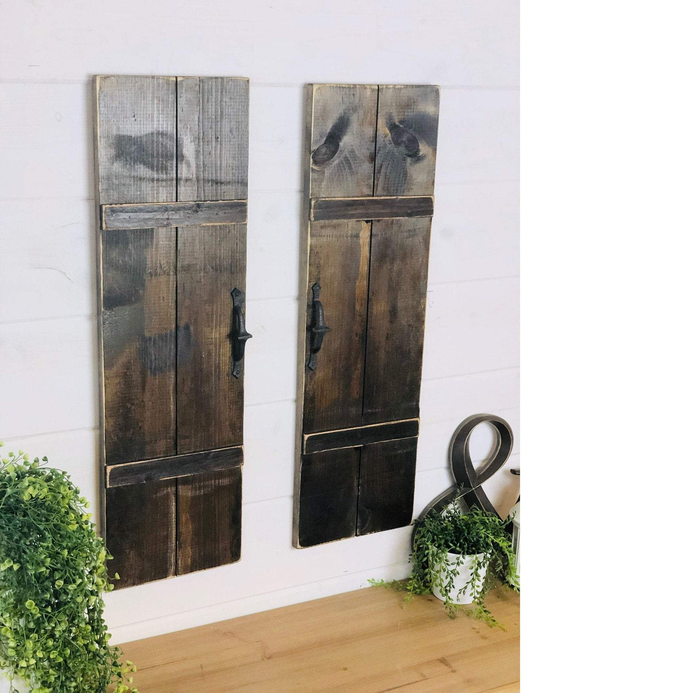 rustic shutters