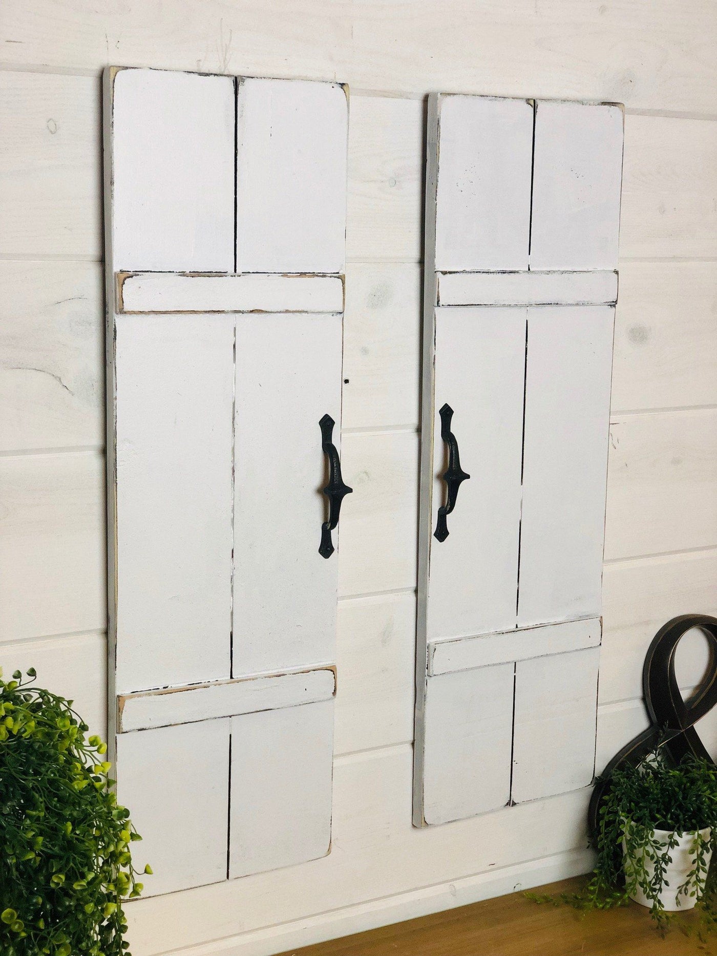 rustic shutters interior